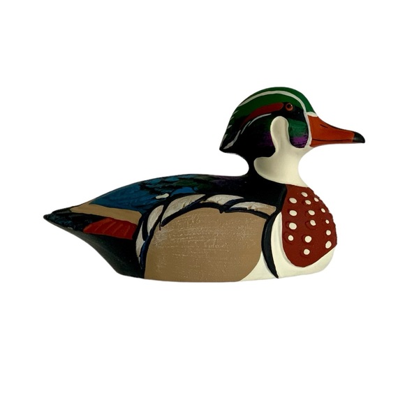 Avon | Accents | Avon 984 Collector Duck Series Wood Duck | Poshmark